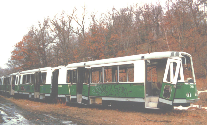 MBTA Boeing-Vertol LRVs on the Riverside Dead Line in 1988: The ...