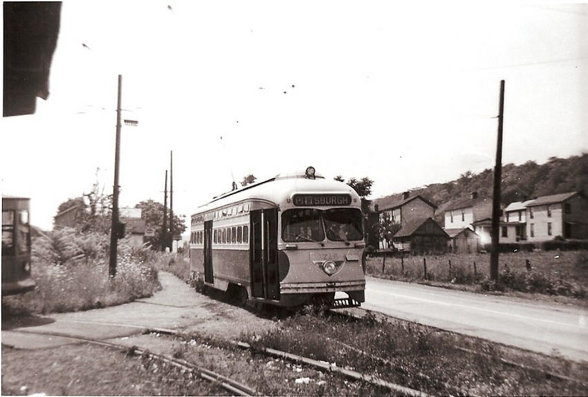 Pittsburgh-Railways interurban at Roscoe: The CityRails Transit Photo ...