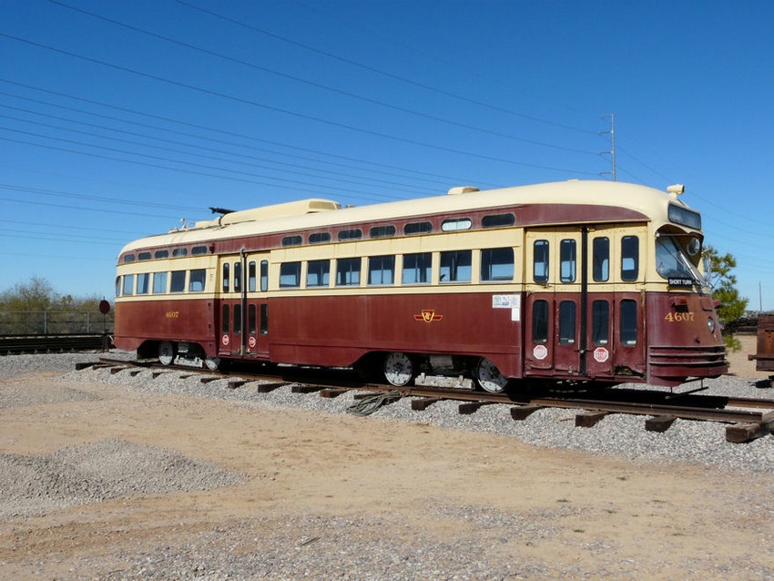 PCC Trolley #4607: The CityRails Transit Photo Archive