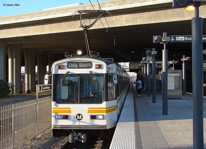 LACMTA Blue Line light rail system: The CityRails Transit Photo Archive