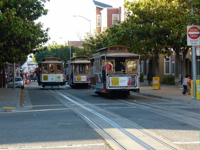 Cable cars #s 18, 23 & 27: The CityRails Transit Photo Archive