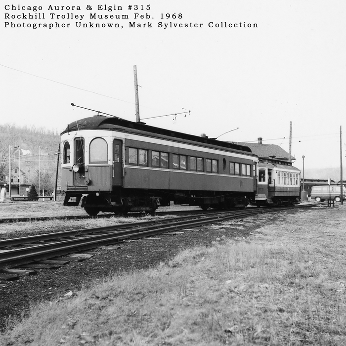Chicago, Aurora & Elgin #315: The CityRails Transit Photo Archive