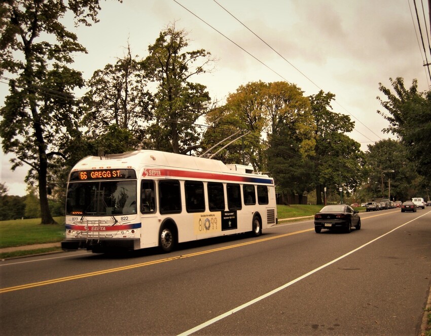 New Flyer E40LF trackless trolley: The CityRails Transit Photo Archive