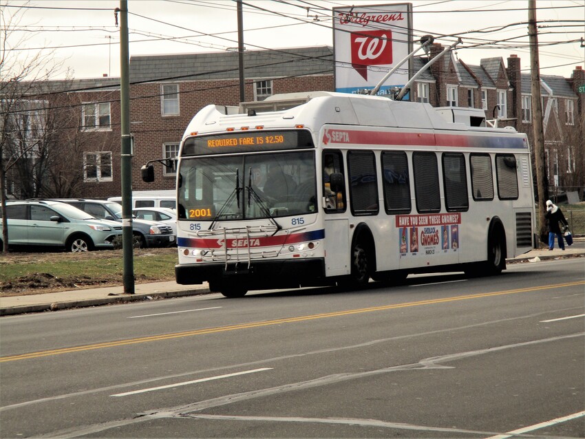 New Flyer E40LF trackless trolley: The CityRails Transit Photo Archive